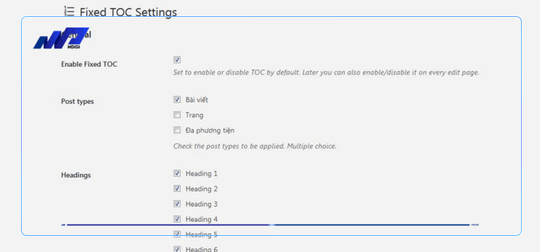 Fixed TOC là gì? Tải Plugin Fixed TOC Premium miễn phí | MDIGI