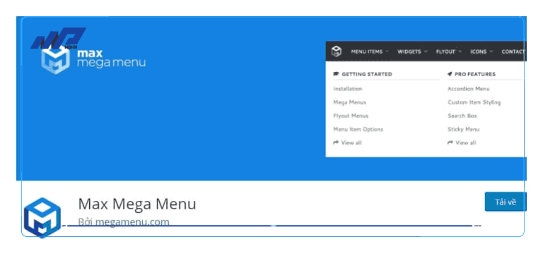 Max Mega Menu là gì? Hướng dẫn cài đặt và cấu hình chi tiết nhất